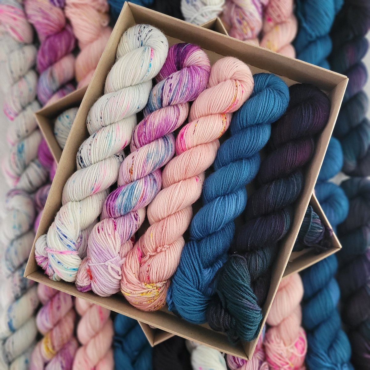 Sunday Sessions - Nine to Five Sock Yarn Box Set – Skip Rope Yarn Co